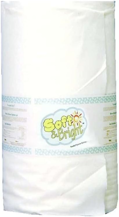 Amazon.com: Soft & Bright Batting 90 in. 4 oz. (25 Yards)