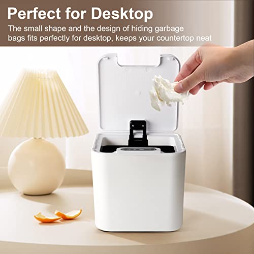 Snapklik.com : Anborry Desktop Mini Sensor Trash Can 1.2 Gallon ...