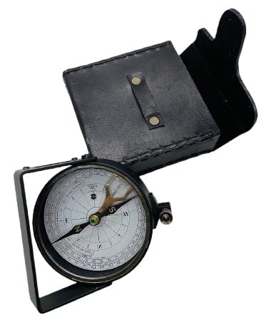 Brass Clinometer Handle Compass Fully Working for Hiking, Outdoor ...