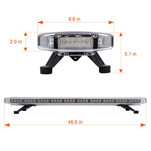 Snapklik.com : ASPL 47 88 LED High Intensity Low Profile Roof Top ...