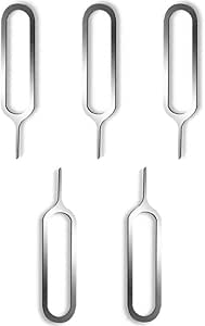 Sim Card Tray Removal Tool - 5 Pcs Sim Card Pin Removal Tool, Needle ...