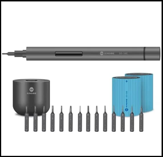 Sunshine SD-18E Lithium Precision Screwdriver Set : Amazon.in: Home ...