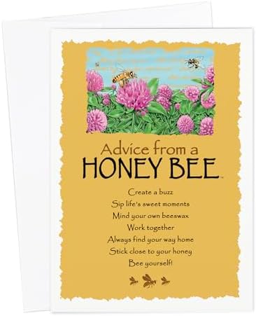Amazon.com : Your True Nature Advice from a Honey Bee 6 Bee Greeting ...