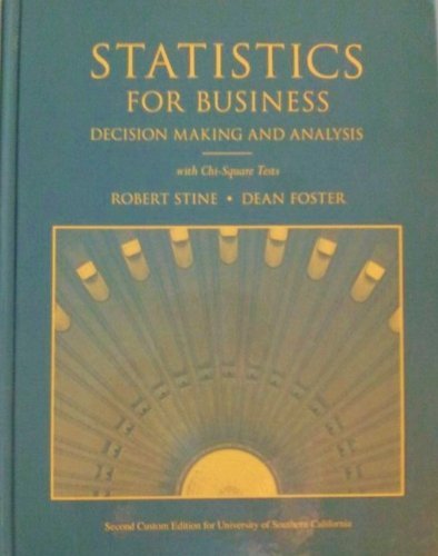 Amazon.com: Statistics for Business: Decision Making and Analysis ...