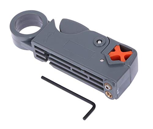 Multifunction Rotary Coaxial Cable RG58 Stripper Cutter Tool for RG-58 ...