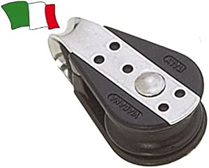 PARACHINI shop BOZZELLO 1 PULEGGIA 10x38 ACCESSORI BARCA VELA NAUTICA ...