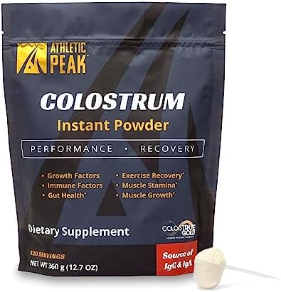 Amazon.com: Athletic Peak® Colostrum Instant Powder|First Milking ...