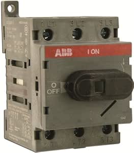 Amazon.com: ABB OT63F3 Non-Fused Disconnect, 60 Amp, 3-Pole : Industrial & Scientific
