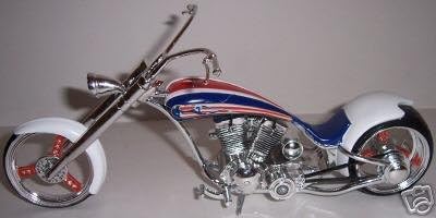 Amazon.com: Phantasy Choppers - The Patriot Motorcycle Figurine : Home ...