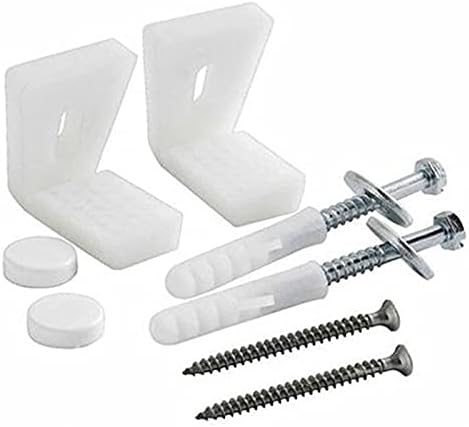 Floor Toilet Pan Fixing Kit L Shape Toilet Bidet Fixing Bolts Bathroom ...