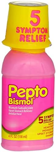 Amazon.com: Pepto-Bismol Liquid Original 4 oz (Pack of 2) : Health ...