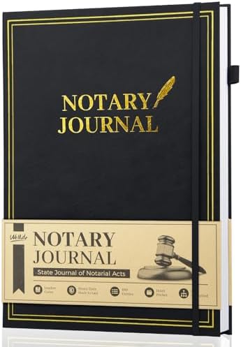 Amazon.com : Tuun Fuplan Notary Journal Log Book - Notary Public ...
