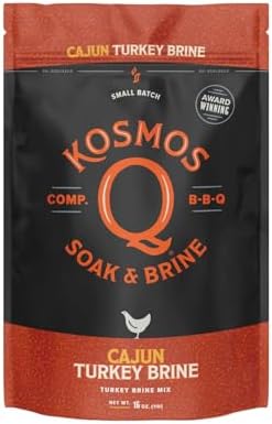 Amazon.com : Kosmos Q Cajun Turkey Soak & Brine, Fiery Brown Sugar ...