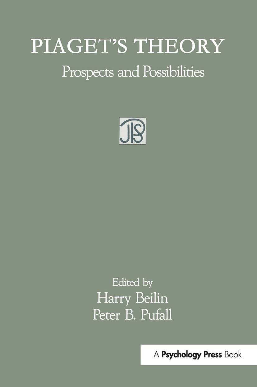 Amazon.com: Piaget's Theory: Prospects and Possibilities (Jean Piaget ...