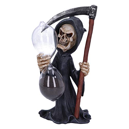 Nemesis Now Out of Time 20.5cm Cartoon Grim Reaper Sand Timer, Black ...