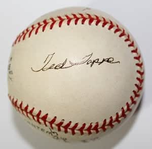 VERY RARE Ted Tappe SIGNED Vintage NL Baseball 1950-1955 REDS CUBS ...