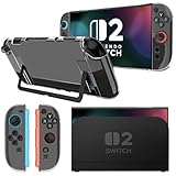 ・ブランド:Gosento・製造元:Gosento・製造元/メーカー部品番号:RSJK-TPU-Switch 2-Cle・【対応機種】Switch 2 スマートフォン専用保護カバー。・【全面保護】透明度の高いカバーが360度からの衝撃を守り...