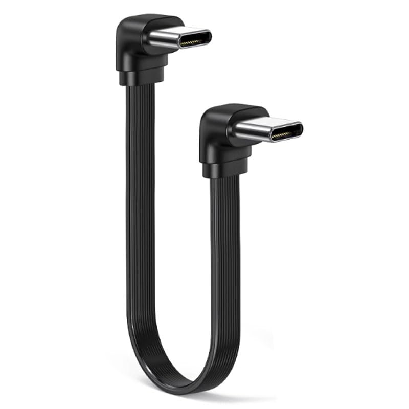2pack 90 Degree Usb C Cable 4inch 10cm Double Rightangle | Desertcart INDIA