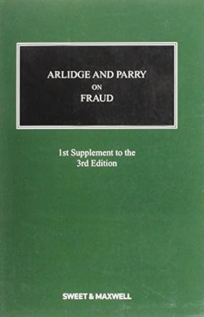 Arlidge & Parry on Fraud (1st Supplement): Amazon.co.uk: QC, Alexander ...