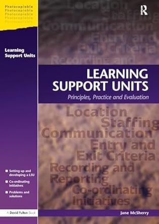 Buy Learning Support Units: Principles, Practice and Evaluation Book ...