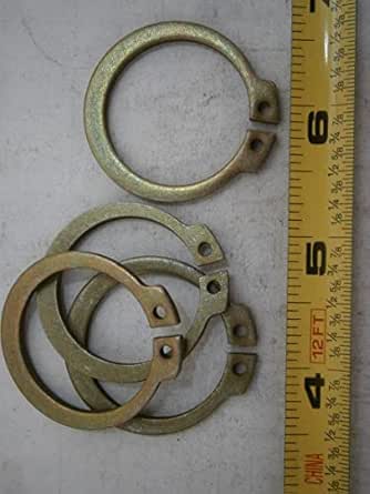 Amazon.com: New Pack of Ring 5160-125 External Snap Rings Heavy Duty 1. ...