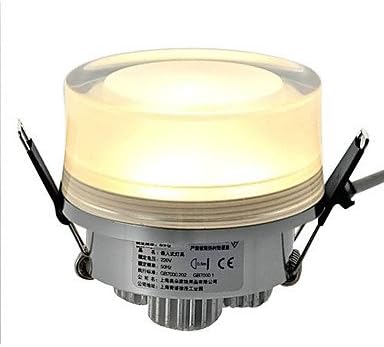 3W LED Ceiling Light with 3 LEDs in Round Feature(D7*H6.5cm) : Amazon ...