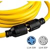Amazon.com: Yodotek 10 FEET Heavy Duty Generator Locking Power Cord ...