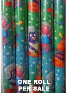 Amazon.com: Backyardigans Christmas Wrapping Paper - One Roll : Health ...