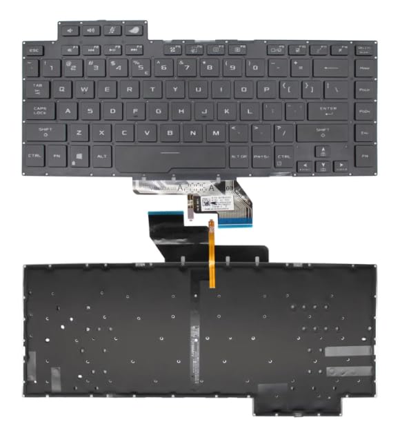 ASICTRON Replacement Keyboard for ASUS ROG Zephyrus GA502 GU502 GX502 ...