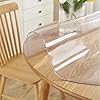 Amazon.com: LovePads Round Clear Table Cover Protector 48 Inch, 2mm ...
