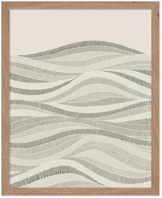 Amazon.com: Poster Master Brush Strokes Poster - Line Pattern Print ...