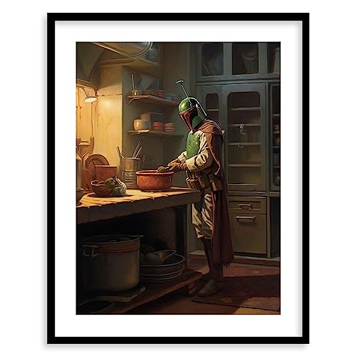 Amazon.com: Star Wars Kitchen Art Prints - Premium Giclee Fine Art ...