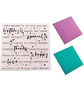 Amazon.com: DIYology 3D Woodland Embossing Folders for Card Making ...