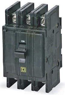 SCHNEIDER ELECTRIC Miniature Circuit Breaker 240-Volt 10-Amp QOU310B ...