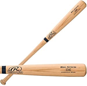 Amazon.com : Rawlings Adirondack Pro Unfinished Wood Ash Bat Cupped ...