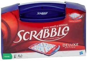 Amazon.com: Hasbro Scrabble Deluxe Edition : Toys & Games