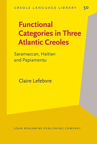 Amazon.com: Functional Categories in Three Atlantic Creoles (Creole ...