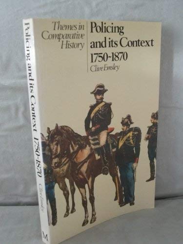 Amazon | Policing and Its Context, 1750-1870 (Themes in Comparative ...