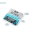 Amazon.com: Titan Deep Freeze High Performance Ice Pack - (2 Pack) 250g ...