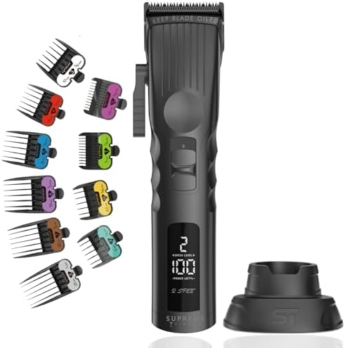 Amazon.com: Supreme Trimmer 2Spee Hair Clipper (3.5 Hour Use) Removable ...