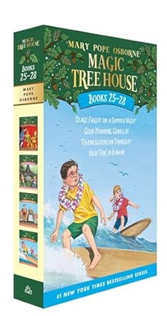 Magic Tree House Books 25-28 Boxed Set: Stage Fright on a Summer Night ...