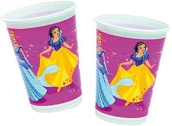 Disney Princess Plastic Magic Party Cup (Pack of 8) (One Size ...