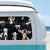 Amazon.com: Funny Cow Wall Stickers 3D Cow Window Wall Decals Farm Cow ...