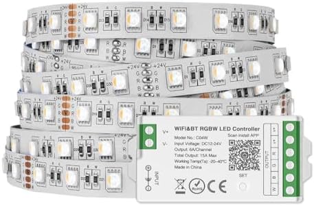Amazon.com: BTF-LIGHTING 5050 RGBW RGB+Cool White(6000K-7000K) 4 Colors ...