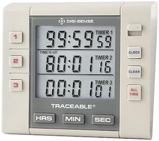 Amazon.co.jp : High Quality triple-display clock/timer, NIST-traceable ...