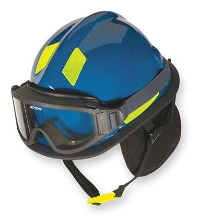 Fire and Rescue Helmet, Blue, Modern: Hardhats: Amazon.com: Tools ...