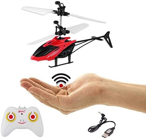 VELOCIOUS® Sky Blaze Flight RC Helicopter | Hand-Sensor & Remote ...