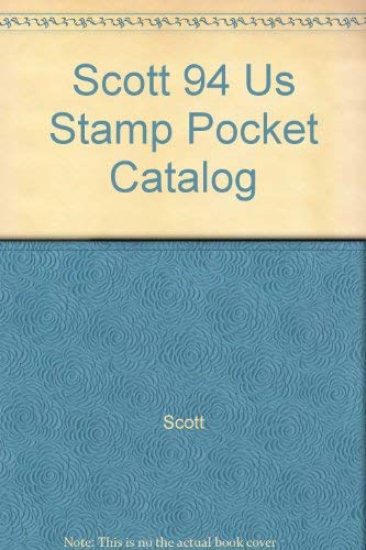 Scott 94 Us Stamp Pocket Catalog : Scott Scott: Amazon.in: Books