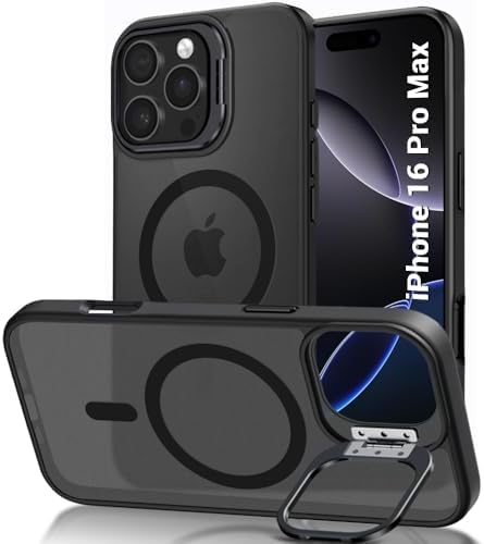 Amozo for iPhone 16 Pro Max Back Case Cover | Defence Series Matte Mag ...