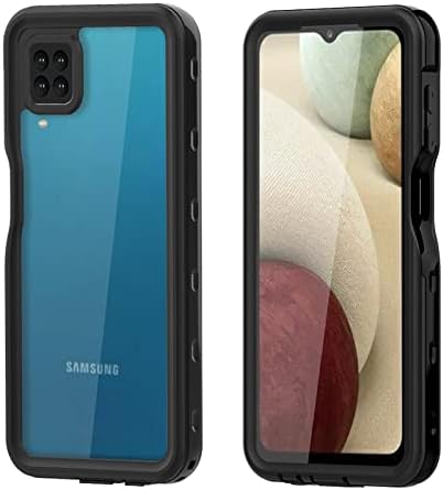 IMEIKONST Samsung Galaxy A12 5G IP68 Waterproof Case, Heavy Duty Front ...